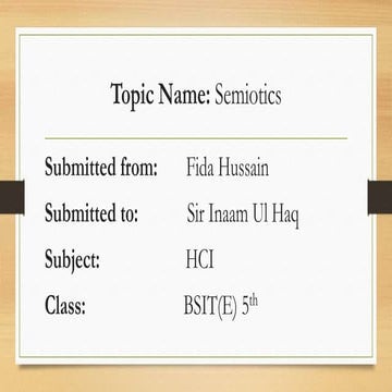 semiotics | Definition, Theory, Examples, & Facts | PPTX