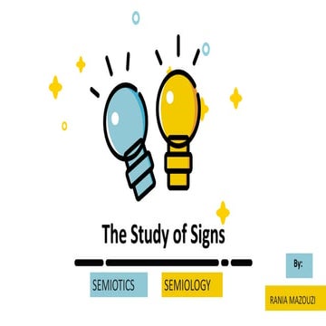 "Semiotics" and "Semiology"/"Signifier" & "Signified".pdf