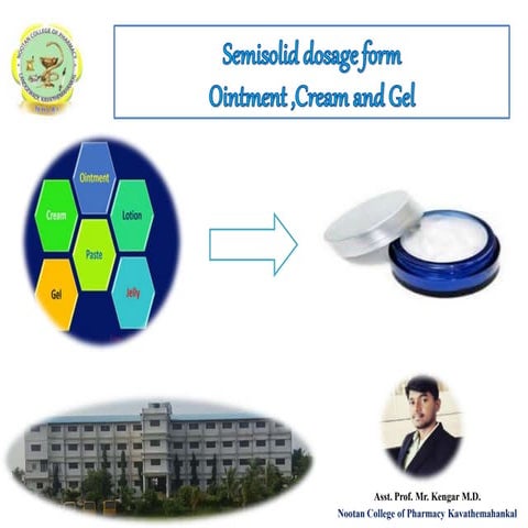 Semisolid dosage form | PPTX