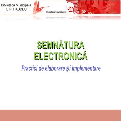 Semnatura | PPT