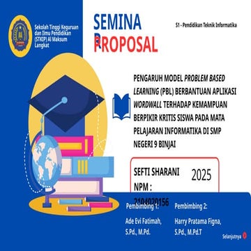 ppt sempro, contoh, dan templatenvduxbvj | PPTX