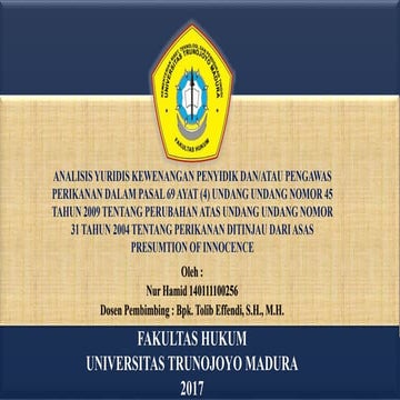 PPT Seminar Proposal H Sulistiyo - Magister Hukum - LAMA.pptx