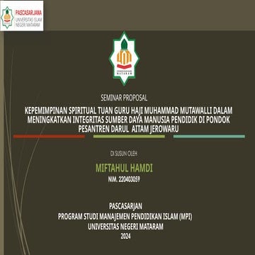 Sempro Miftahul Hamdi[1] [Read-Only].pptx