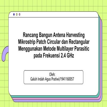 SEMPRO ANTENA MIKROSTRIP HARVESTING.pptx