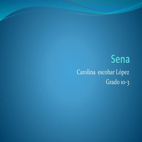 Mision y vision del sena | PPTX