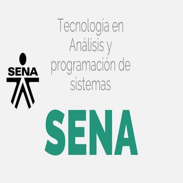 Presentación Sena | PPTX