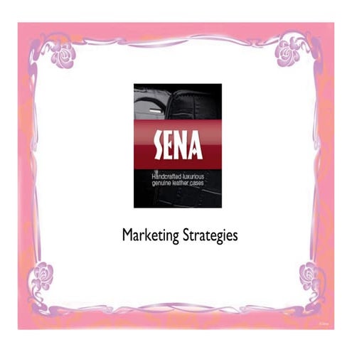 Sena Cases Marketing | PPT