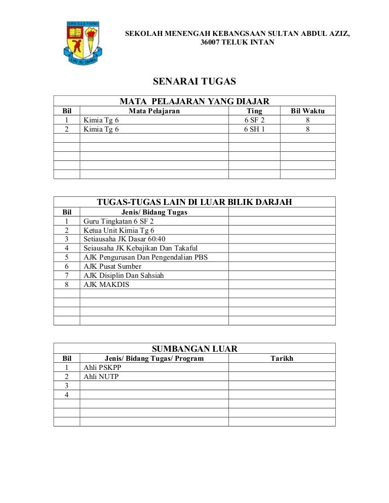 Panduan Guru Dan Senarai Tugas - vrogue.co Panduan Guru Dan Senarai Tugas - vrogue.co