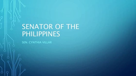 SENATOR MARK VILLAR.pptx