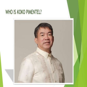SENATOR KOKO PIMENTEL.dnrsfrncsco.pptx