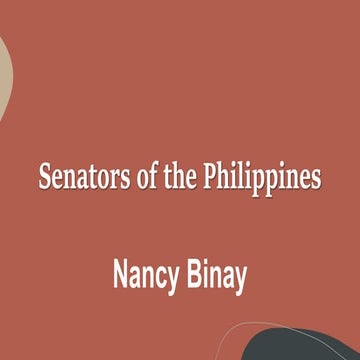 SENATOR NANCY BINAY.pptx