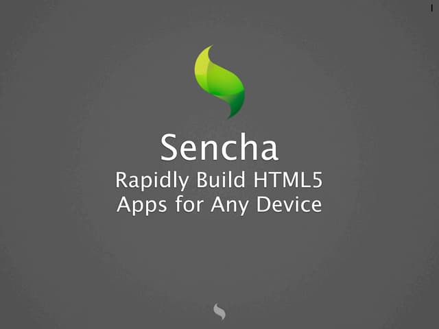 Adobe Max Rapidly Build Html5 Apps With Sencha Designer Ppt 5839