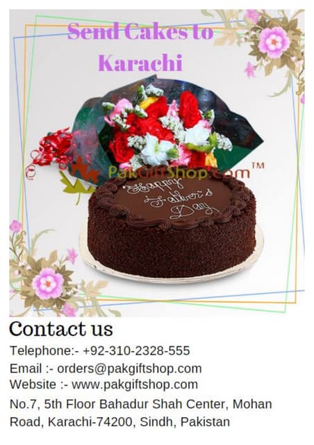 Send cakes to karachi | PDF