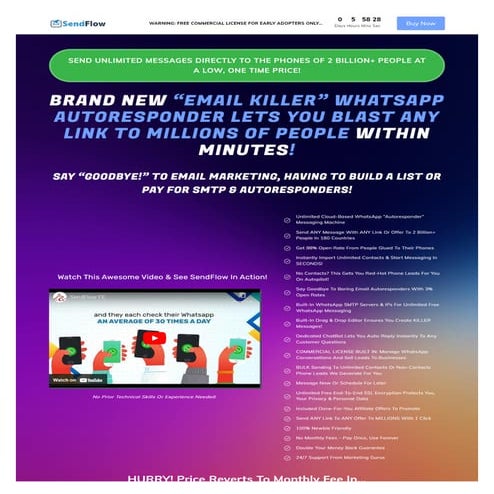 SendFlow - Brand New “Email Killer” WhatsApp Autoresponder Lets You ...