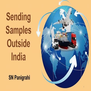 Sending Samples for Export Promotion - By SN Panigrahi | PPT | Free ...