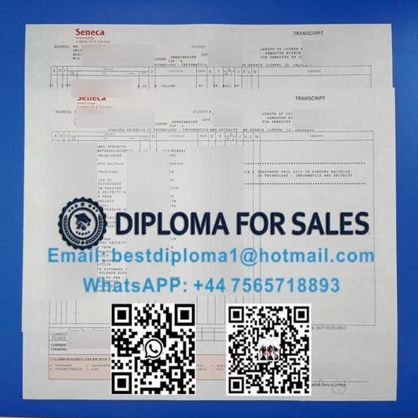 How to Buy Seneca College transcript, Seneca College of Applied Arts ...
