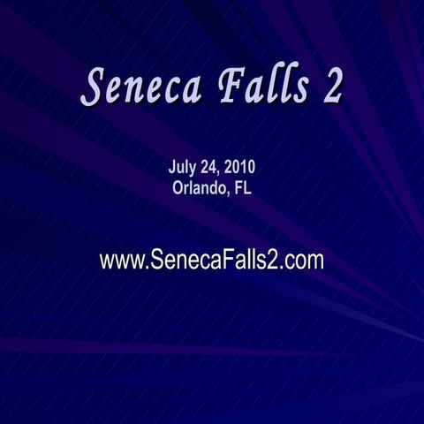 Seneca falls 2 ppt | PPT