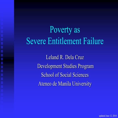 Sen entitlements | PPTX