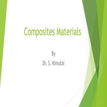 Composite materials PPT | PPTX