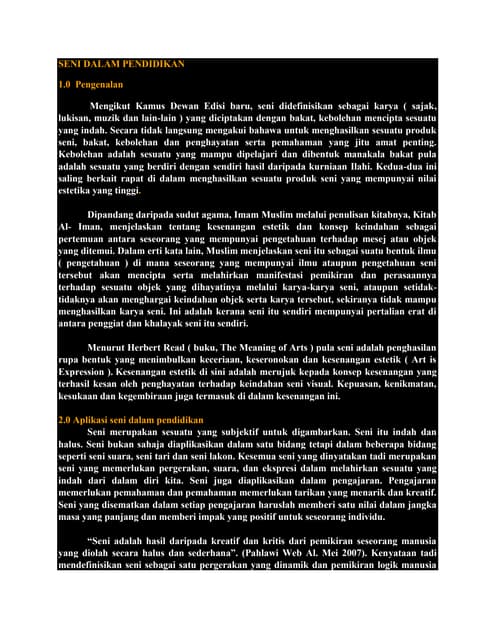 Prinsip Rekaan Seni Visual | PPT