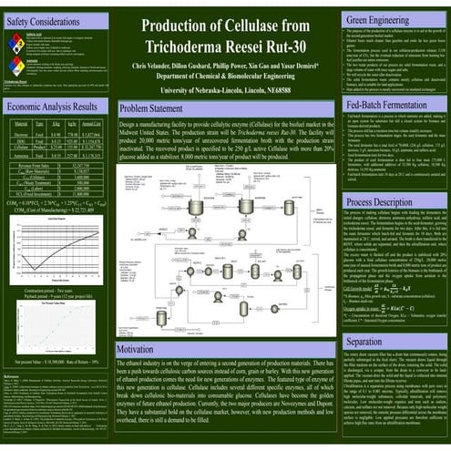 Production of Cellulase from Trichoderma Reesei rut30 | PPT