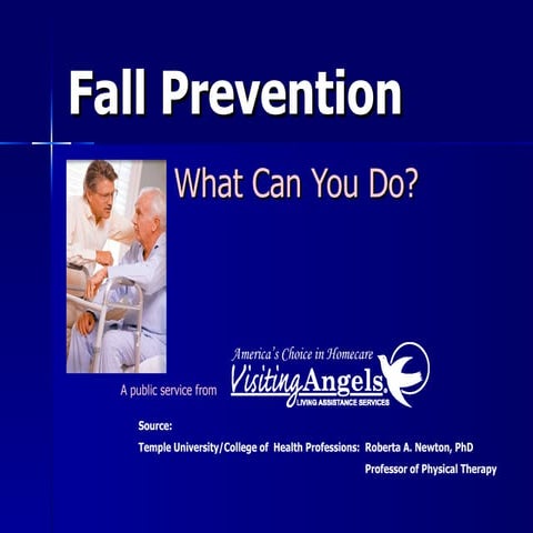Senior Fall Prevention | PPT