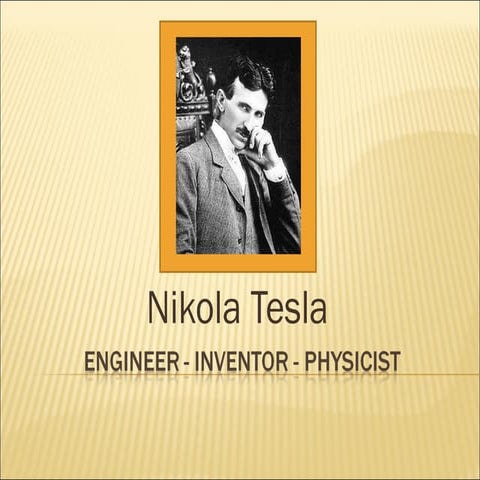 nikola tesla presentation | PPT