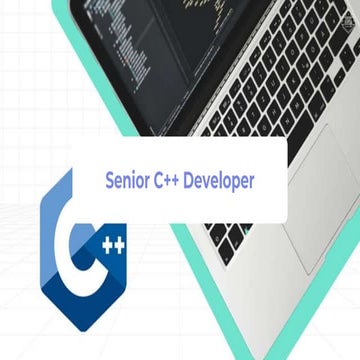 Senior C Developer Ppt