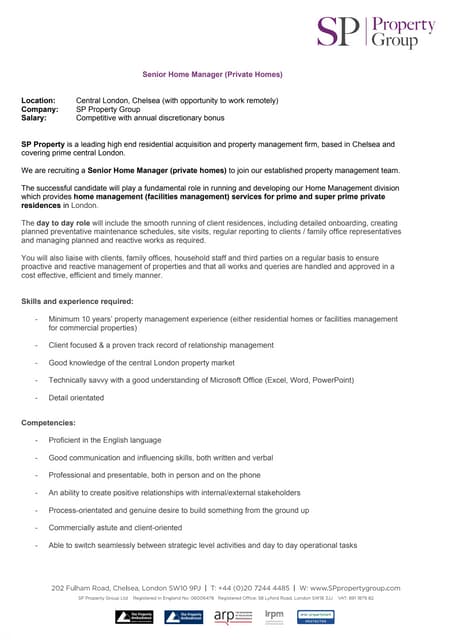 Senior Home Manager Job Description PDF senior-home-manager-job-description-pdf