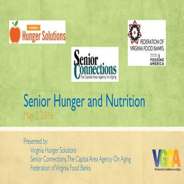 Senior hunger and nutrition | PDF