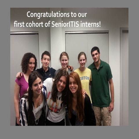 SeniorITIS outcomes 2013 | PPT