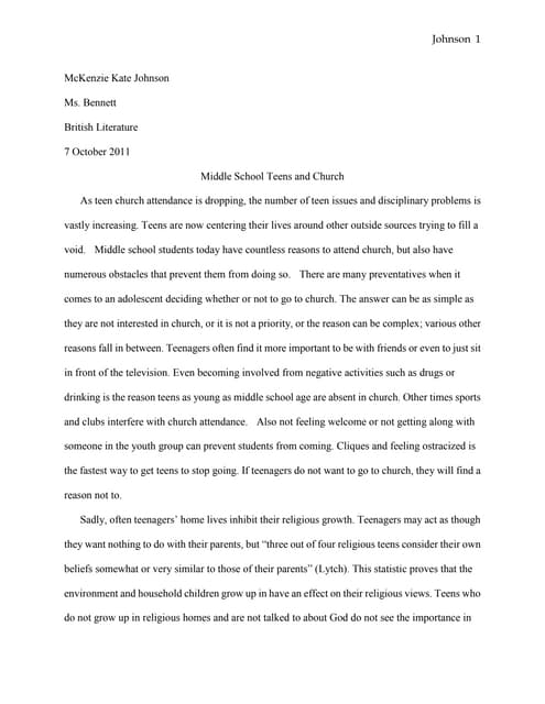 Young People And Faith | PPT