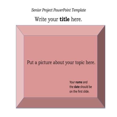 Senior Project PPT Template '20 (You can open this in Google Slides.) | PPT