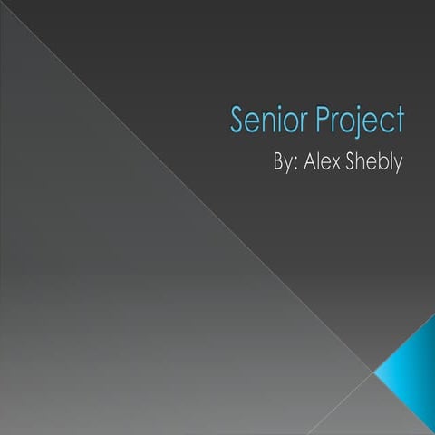 Senior Project Stand and Deliver | PPT