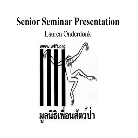 Senior seminar presentation | PPTX
