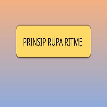 SENI RUPA UNIT 2 MENGGAMBAR PRINSIP RITME DAN POLA DALAM KARYA SENI ...