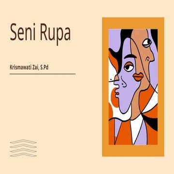Seni Rupa Presentasi Pendidikan Sederhana Oren Illustratif.pptx