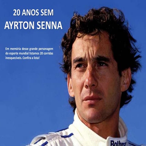 20 anos sem Ayrton Senna | PPT