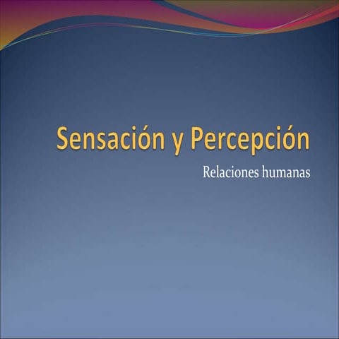 La PercepcióN | PPT
