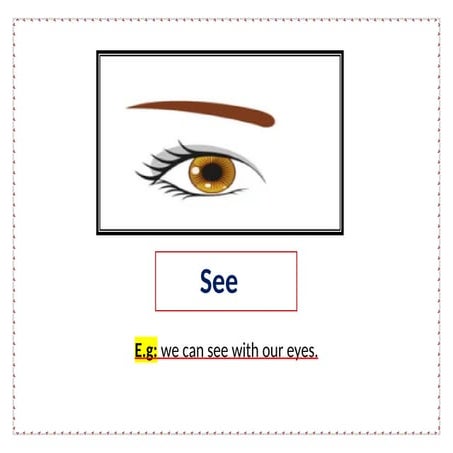 Five Senses Flashcards | PDF