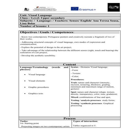 Exploring senses upper secondary lesson plan 4_ pt | PDF