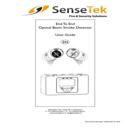 SenseTek Fireray 3000 installers handbook | PDF