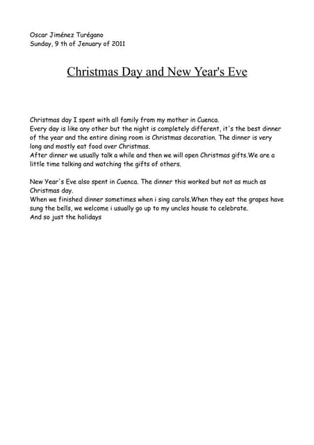 In vacations | DOCX | Holiday | Genres