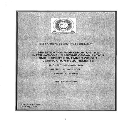 Sensitization workshop on imo kampala | PDF