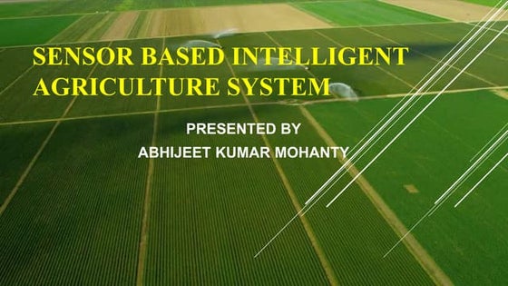 Smart farming ppt. | PPT