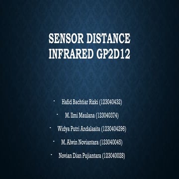 A Sensor Distance Infrared GP2D12 v2.pptx