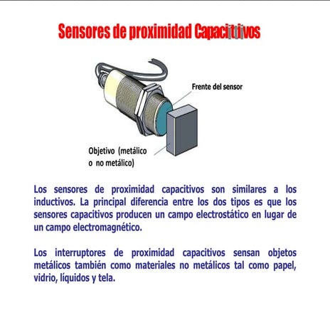 Sensores capacitivos | PPT