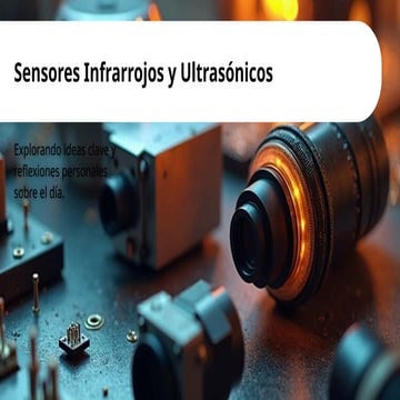 Diario Sensores infrarrojos y ultrasónicos | PPTX
