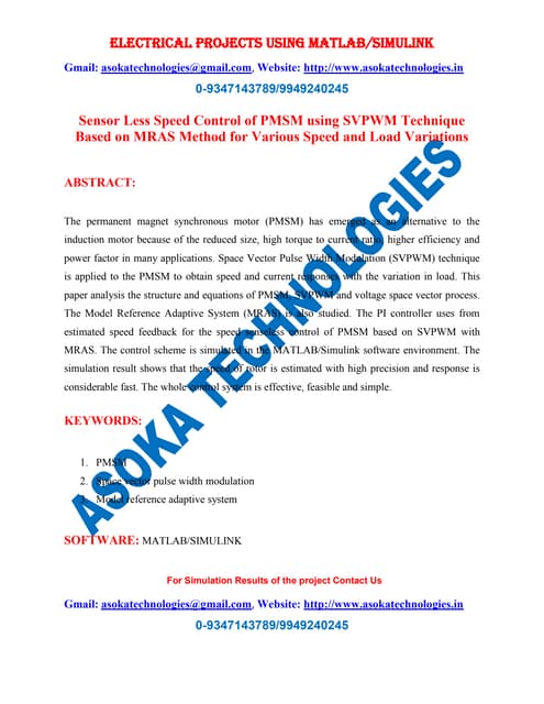 Sensorless Bldc Motor Commutation Point Detection And Phase Deviation Correction Method Pdf