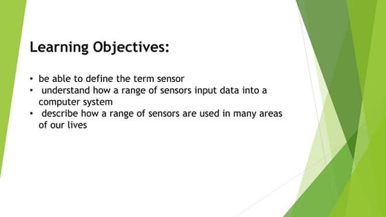 All Types of sensor in power point presentation | PPTX | Chemistry ...